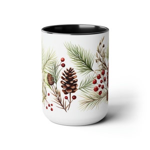 Magical Winter Delight - Festive Christmas Coffee Mug - Woodland Winter ...
