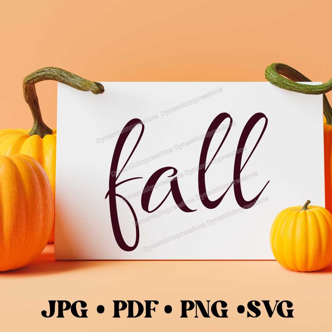 Cursive Fall Wording Clip Art Design Instant Digital Download Svg, Jpg ...