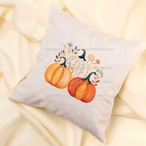 Fall Boho Pumpkins High Quality Clip Art | Instant Download | Sweaters ...