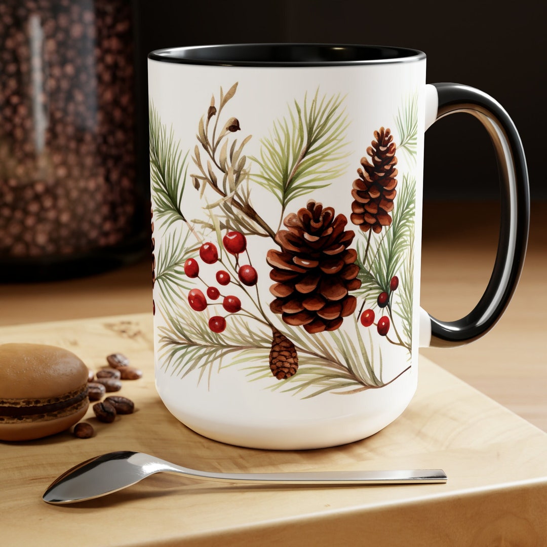 Magical Winter Delight - Festive Christmas Coffee Mug - Woodland Winter ...