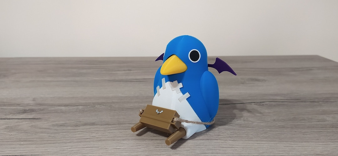 Prinny the Penguin | Disgaea Inspired | Prinny Figurine | 3D Printed - Etsy