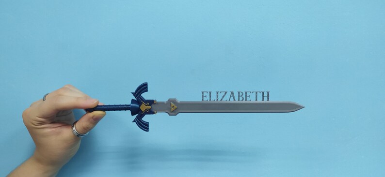 Personalized Master Sword With Custom Name Zelda Inspired - Etsy