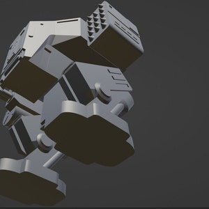 Helldivers EXO-45 Patriot Exosuit STL | Helldivers Mech 3D Model ...