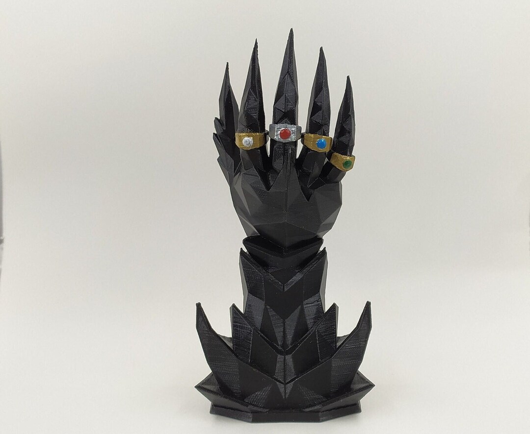 Daedric Gauntlet Relic | Ring Holder | Daedric Armor Hand From Skyrim ...