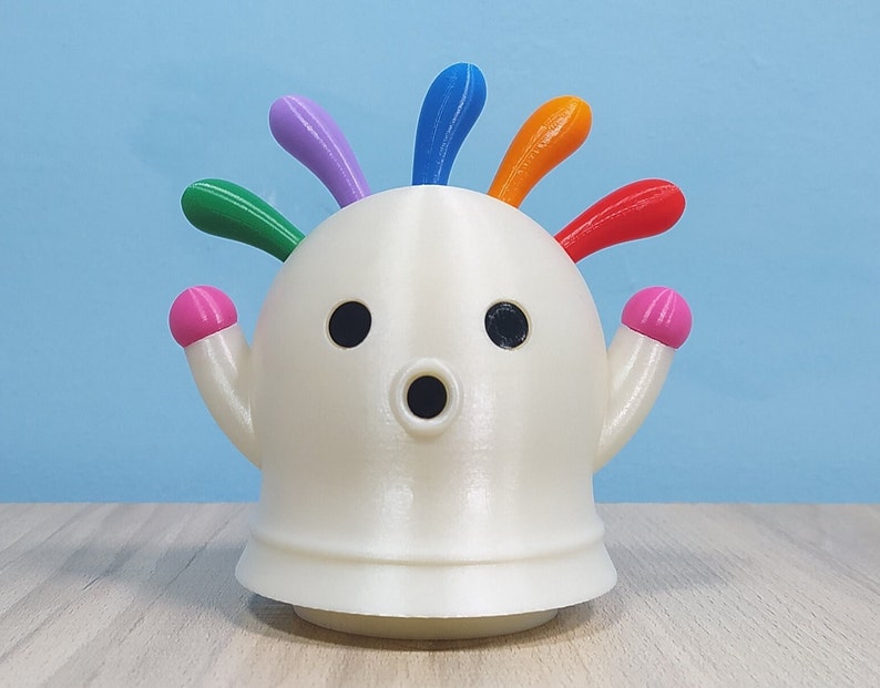 Gyroid Squeakoid animal Crossing Inspired 3D Printed - Etsy