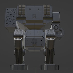 Helldivers EXO-45 Patriot Exosuit STL | Helldivers Mech 3D Model ...