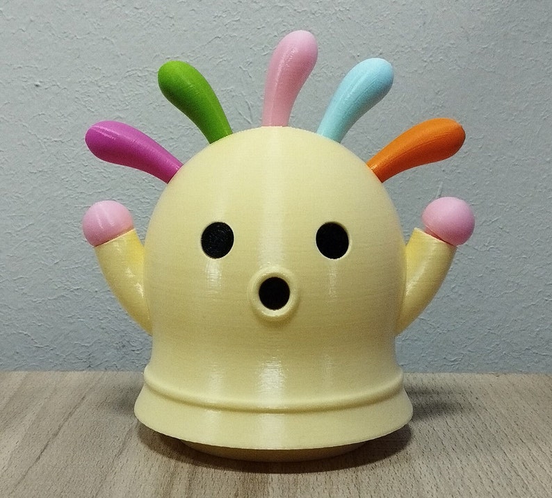 Gyroid Squeakoid animal Crossing Inspired 3D Printed - Etsy