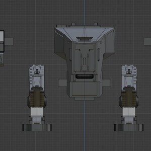 Helldivers EXO-45 Patriot Exosuit STL | Helldivers Mech 3D Model ...