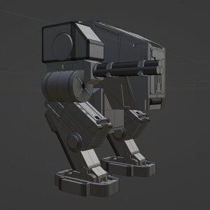 Helldivers EXO-45 Patriot Exosuit STL | Helldivers Mech 3D Model ...