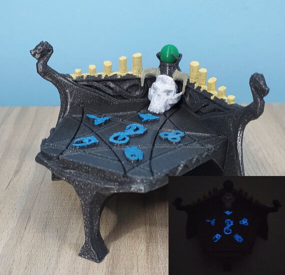 Enchanting Table From Skyrim Glow in the Dark Skyrim Prop - Etsy