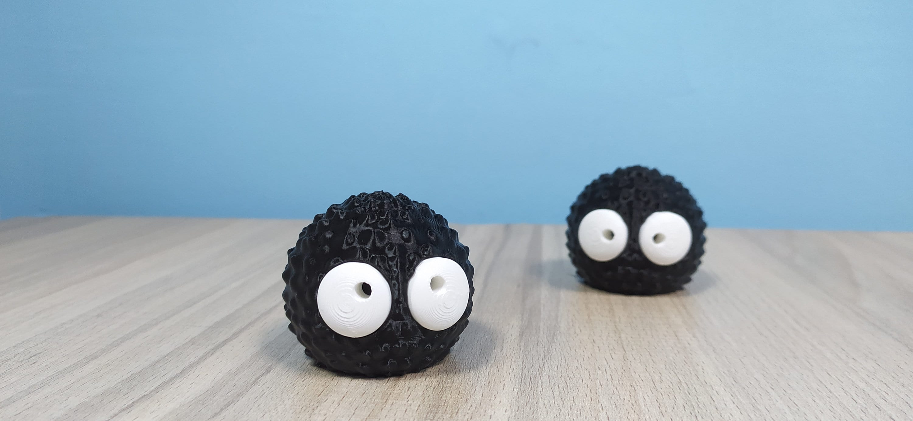 Susuwatari Mini Figurines Soot Sprites Kind Spirits Cute | Etsy