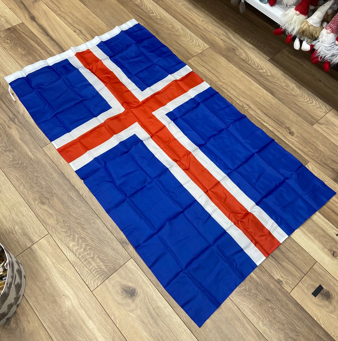 Flag of Iceland - Etsy