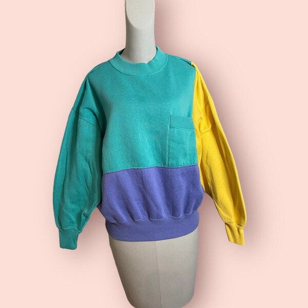 90s Color Block - Etsy