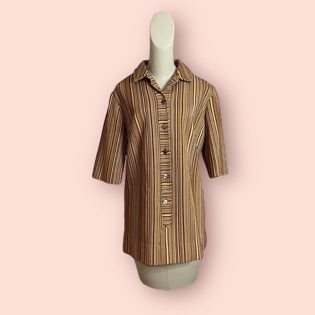 Vintage 60s Blouse - Etsy