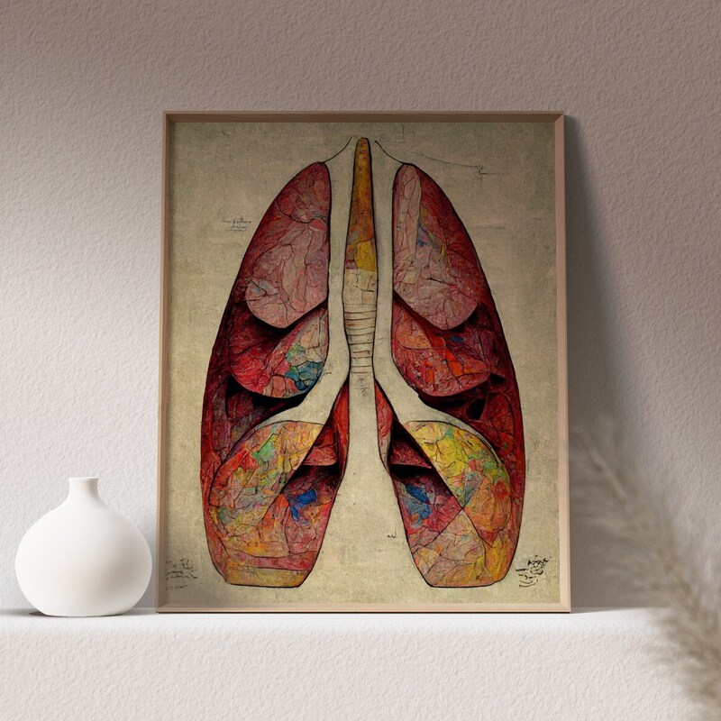Lungs Art - Etsy