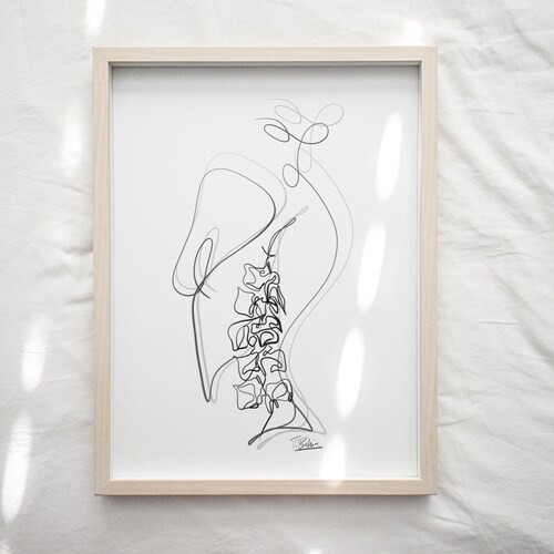 Bone Anatomy Printable Line Art Orthopedist Gift-chiropractic - Etsy