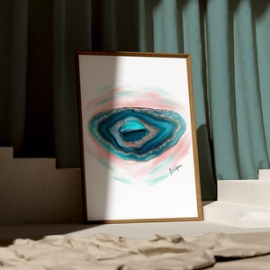 Abstract Lens Art Print Eye Anatomy Art Ophthalmologist | Etsy
