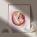 Abstract Eardrum Art Print - Ear Anatomy-audiology Art-ent Art ...