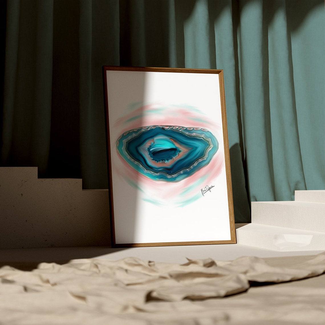 Abstract Lens Art Print Eye Anatomy Art Ophthalmologist | Etsy