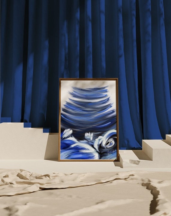 Abstract Baby Ultrasound Art Print baby Memorial Gift-fetus - Etsy