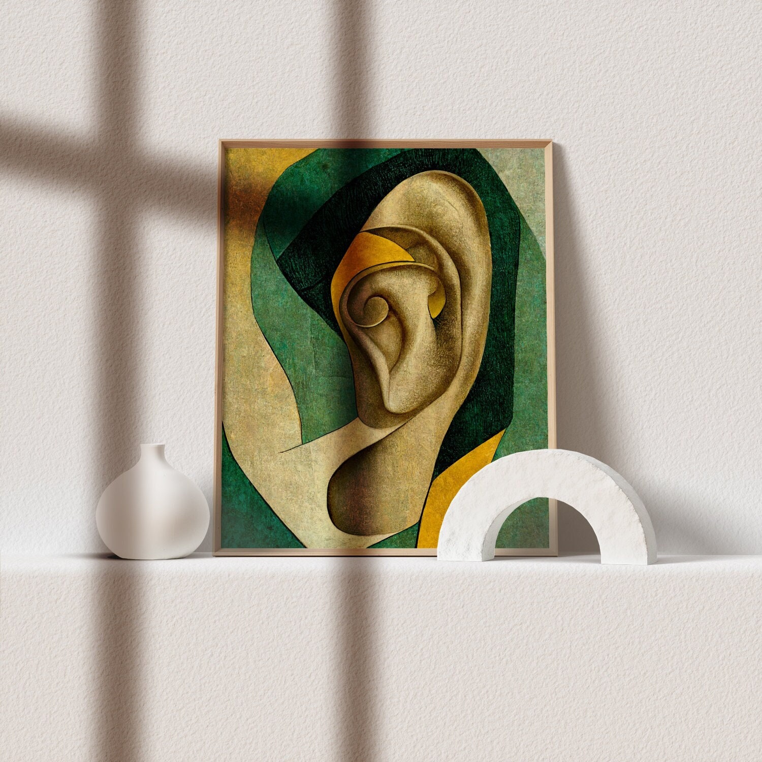 Ear Anatomy Picasso Artear Anatomy Artaudiology Artwork Ear - Etsy