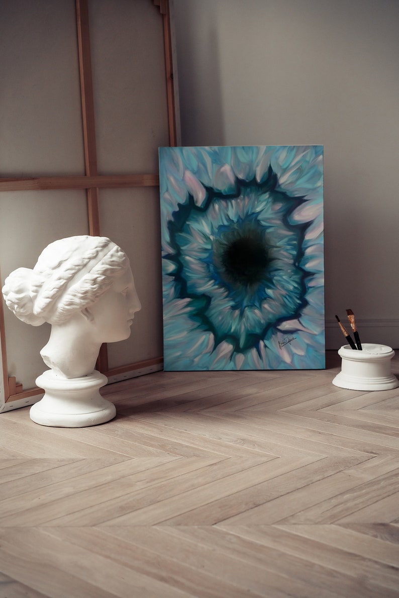 Constricted Iris Anatomy Art Print Optometrist - Etsy