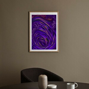 Colonoscopy Abstract Anatomy Art Print -gastrointestinal Wall Art ...