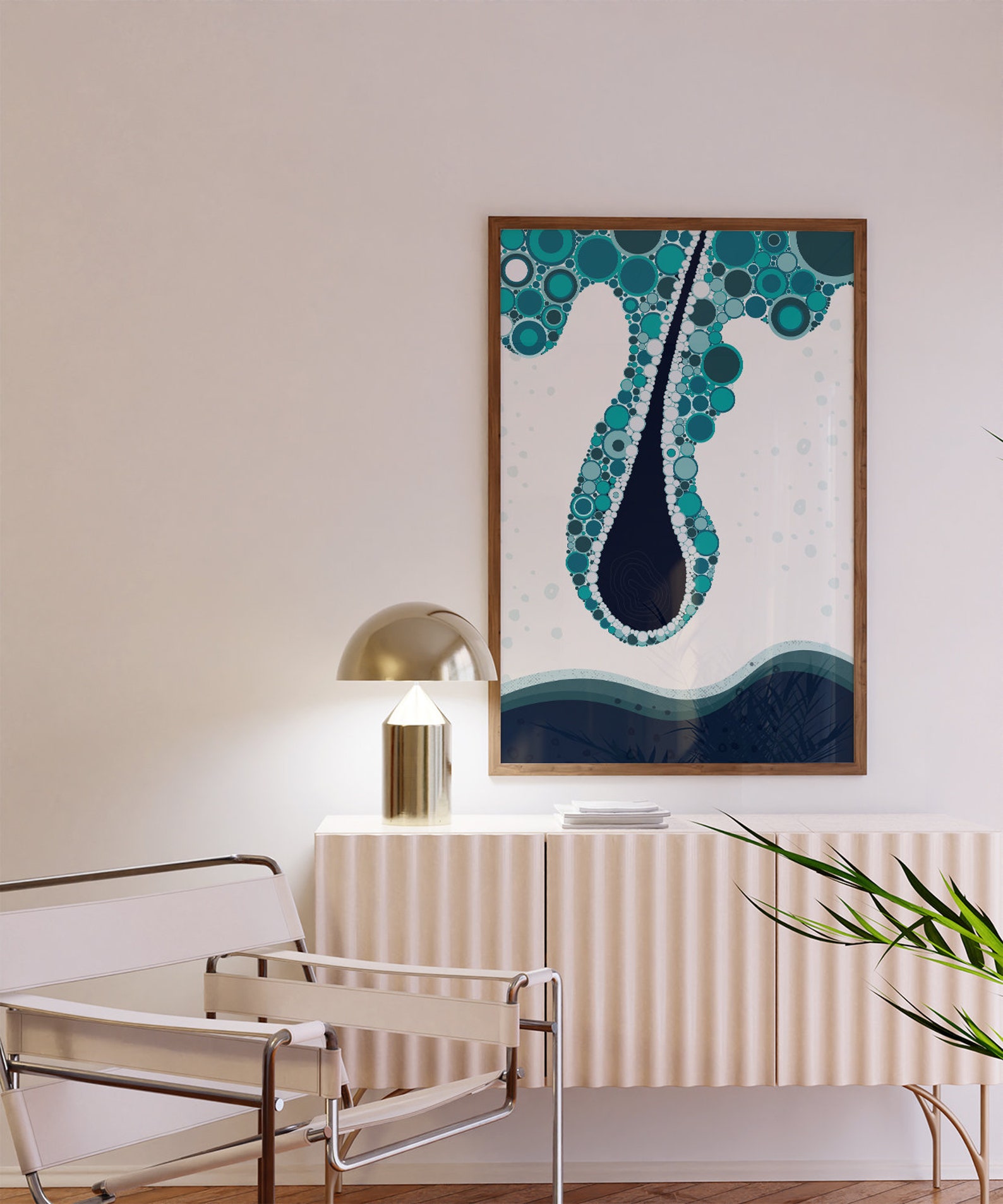 Skin Anatomy Art Dermatologist Gift hair Follicule Art Dermatology Art ...