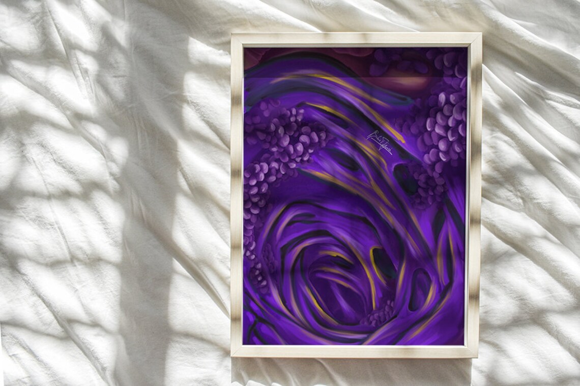 Colonoscopy Abstract Anatomy Art Print gastrointestinal Wall - Etsy