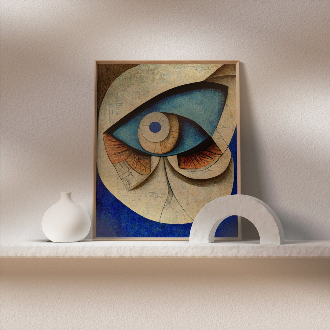 Eyeball Anatomy Abstract Art, Oculoplastic Gift,optician Gift,retina ...