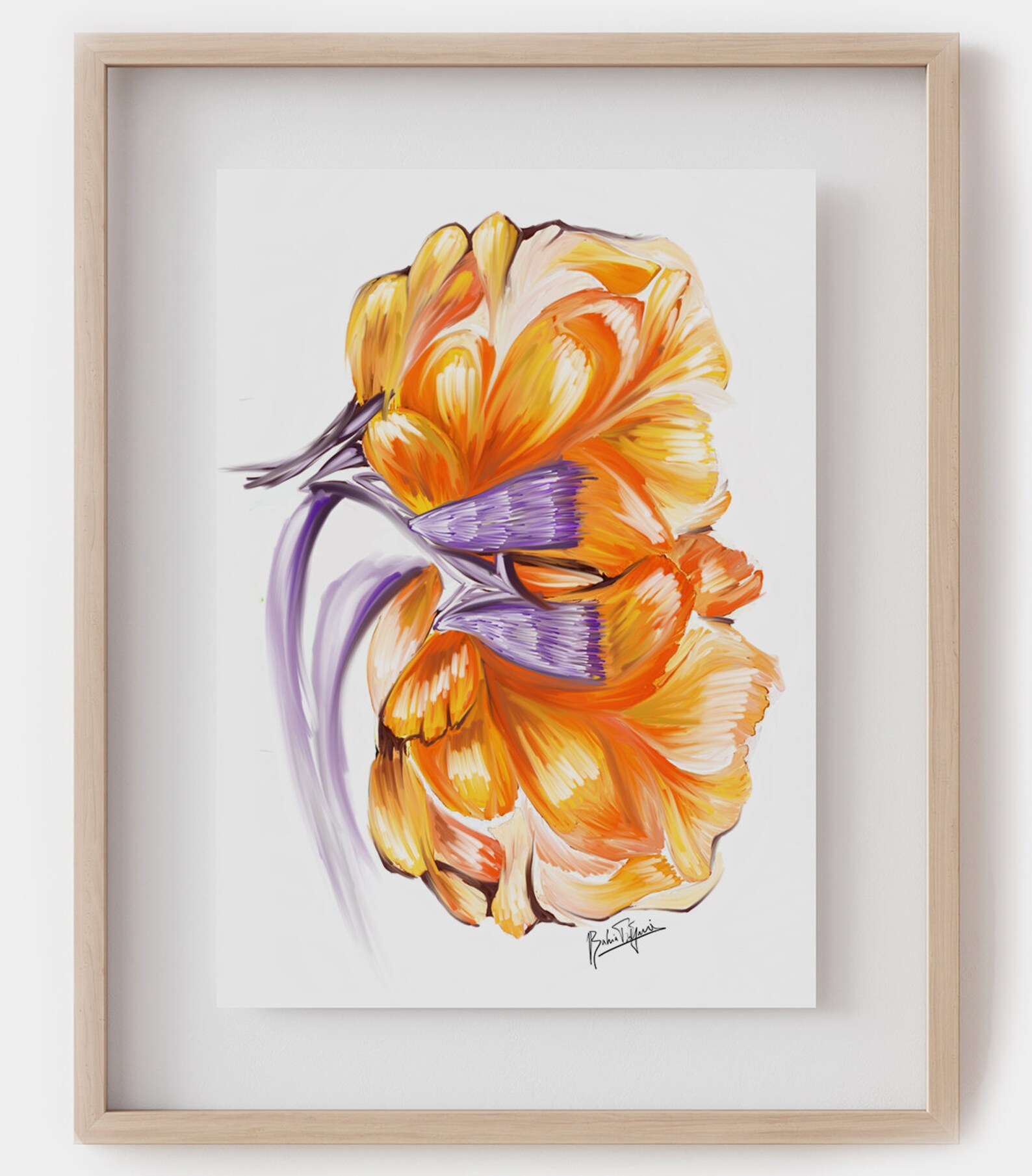 Floral Kidney Anatomy Art Print Nephrology Wall Art-urologist - Etsy