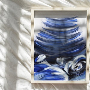 Abstract Baby Ultrasound Art Print –baby Memorial Gift-fetus Art ...