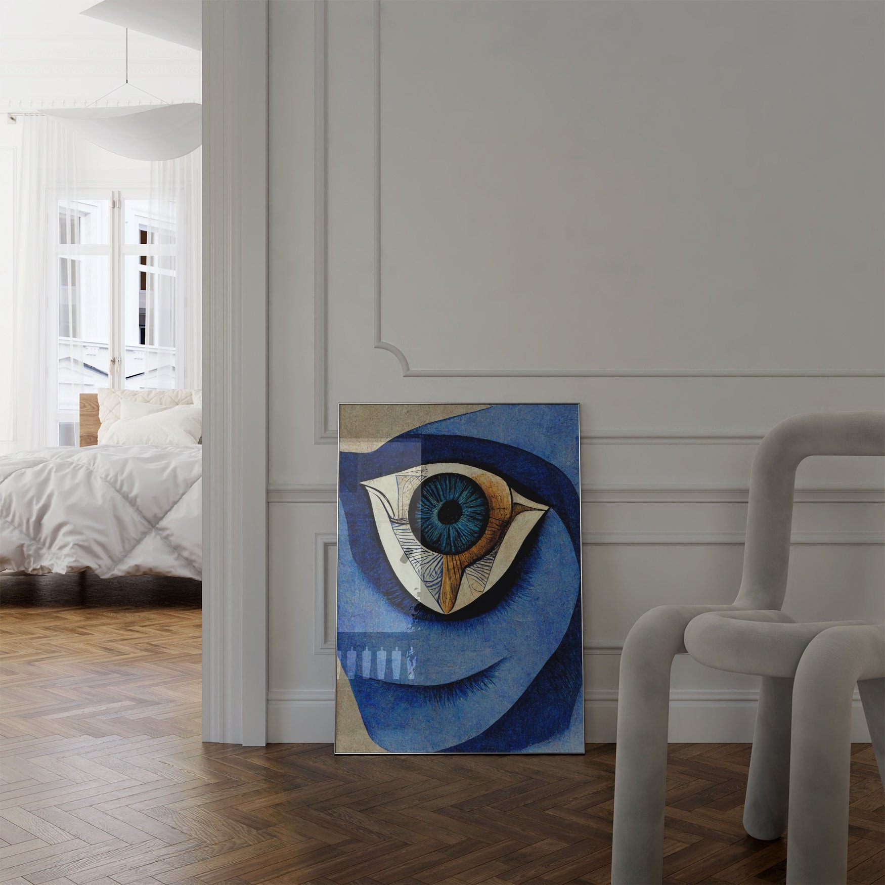 Eyeball Anatomy Picasso Art, Ophthalmology Print,ophthalmology Gifts ...