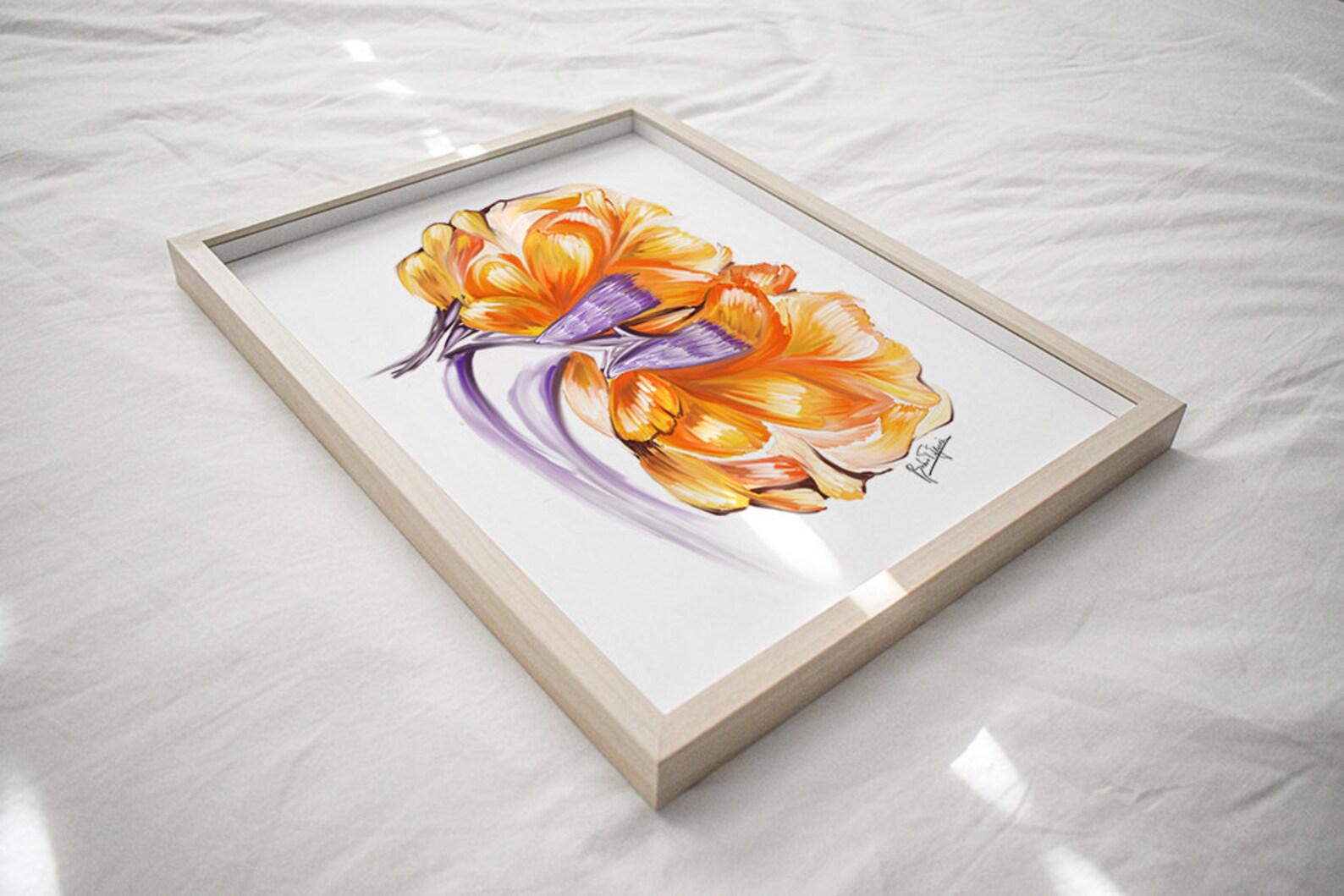 Floral Kidney Anatomy Art Print Nephrology Wall Art-urologist - Etsy