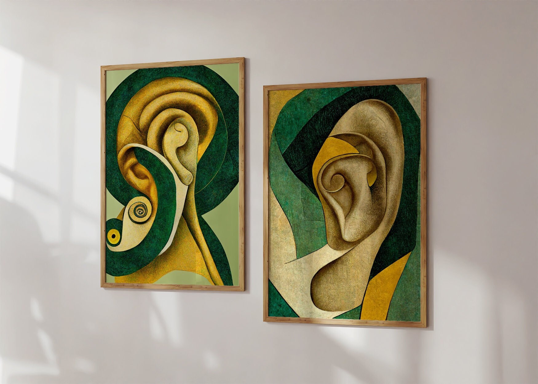 Ear Anatomy Picasso Artear Anatomy Artaudiology Artwork Ear - Etsy
