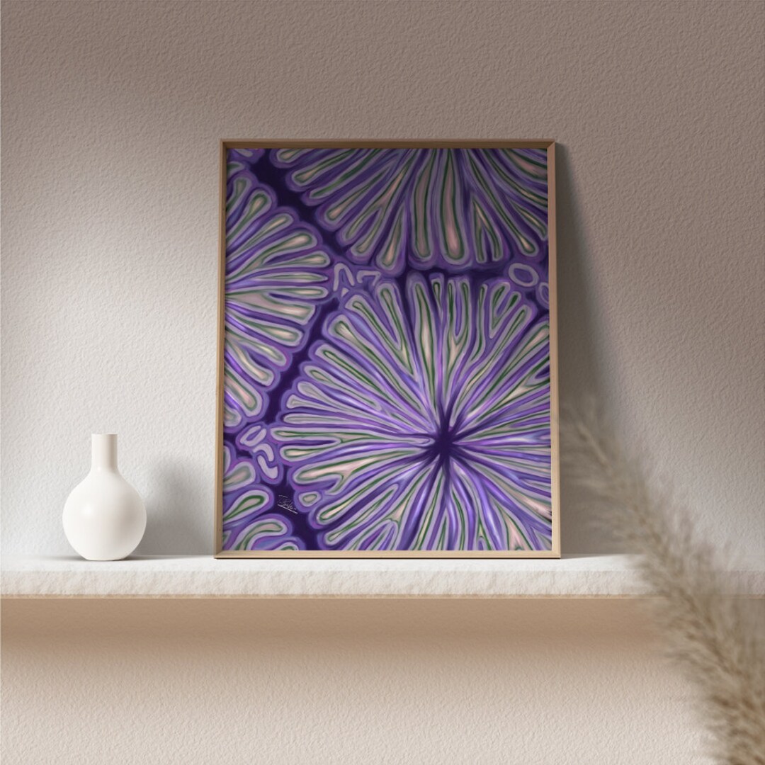 Hepatocytes Histology Art-liver Art Poster-liver Transplant Gift ...