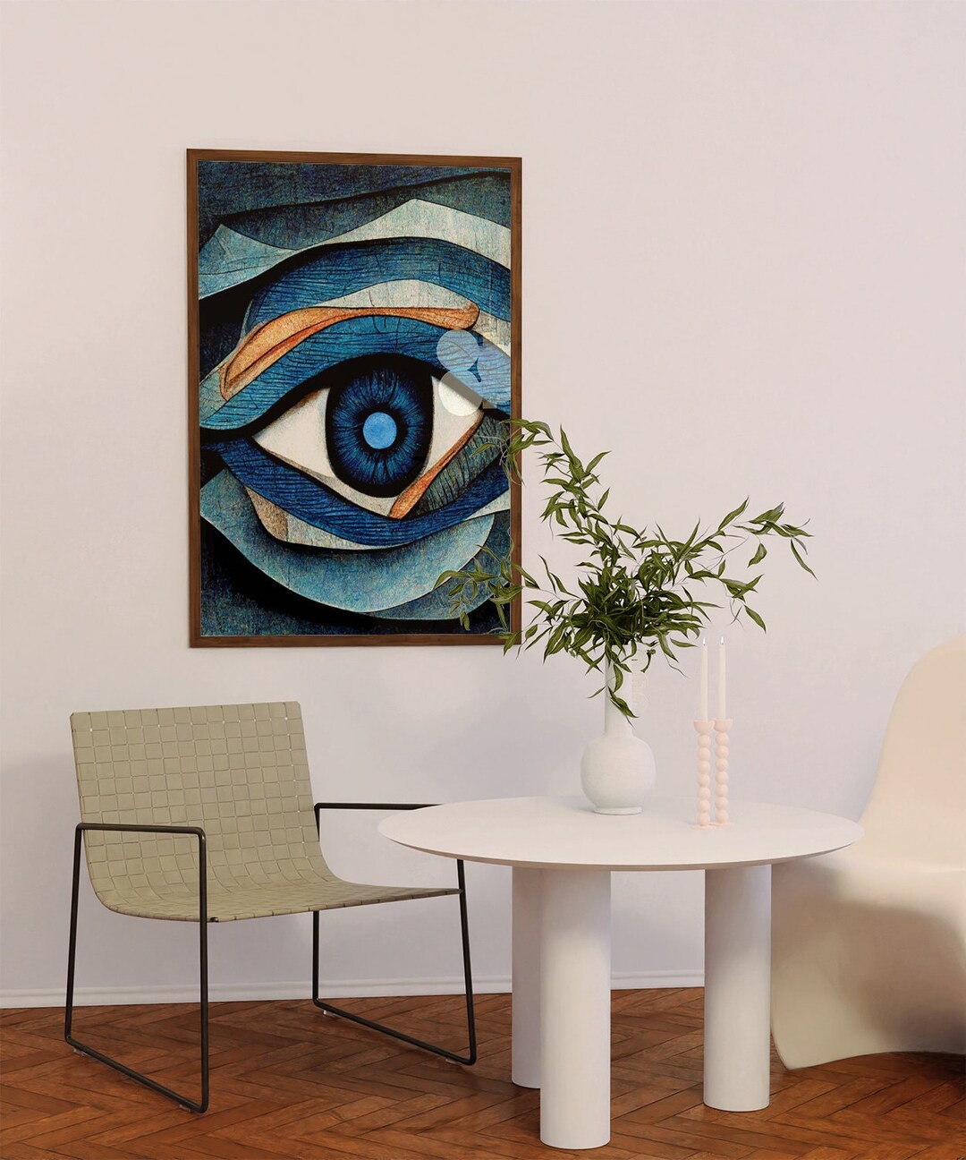 Iris Anatomy Picasso Art,eyeball Art,eye Surgery Art, Eye Doctor Gift ...