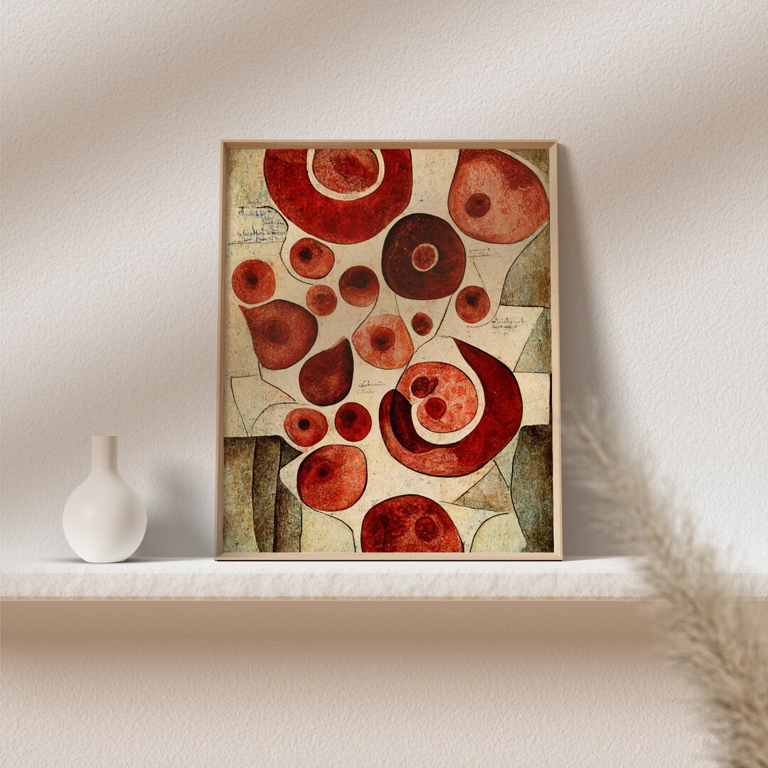 Blood Cells Cubism Art,science Art, Med Tech Gift, Biology,laboratory ...