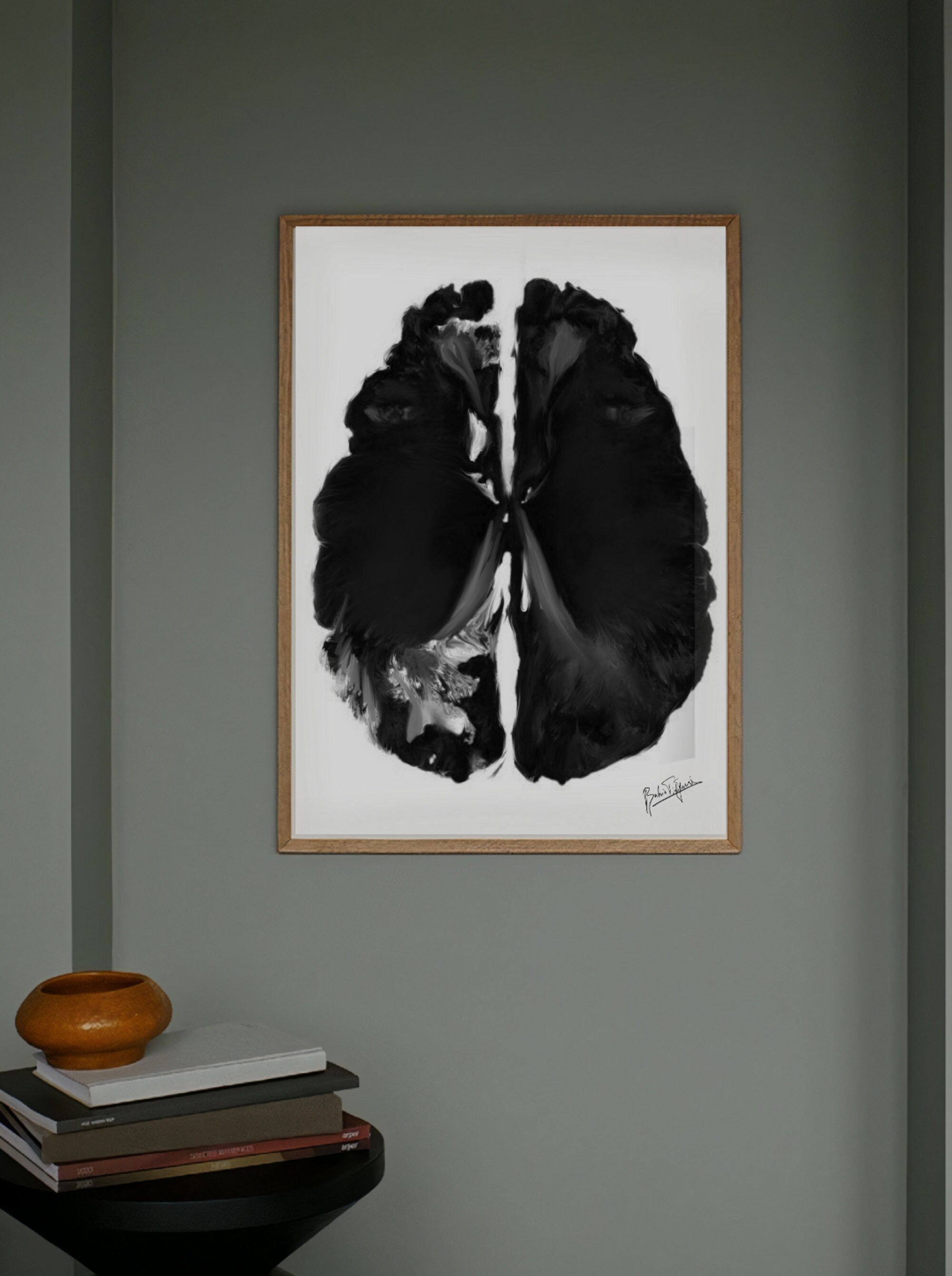 Set of 2 psychology art prints psychologist psychiatrist gift | Etsy