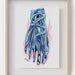 Abstract Podiatry Art Print-feet Anatomy Artwork-musculoskeletal ...