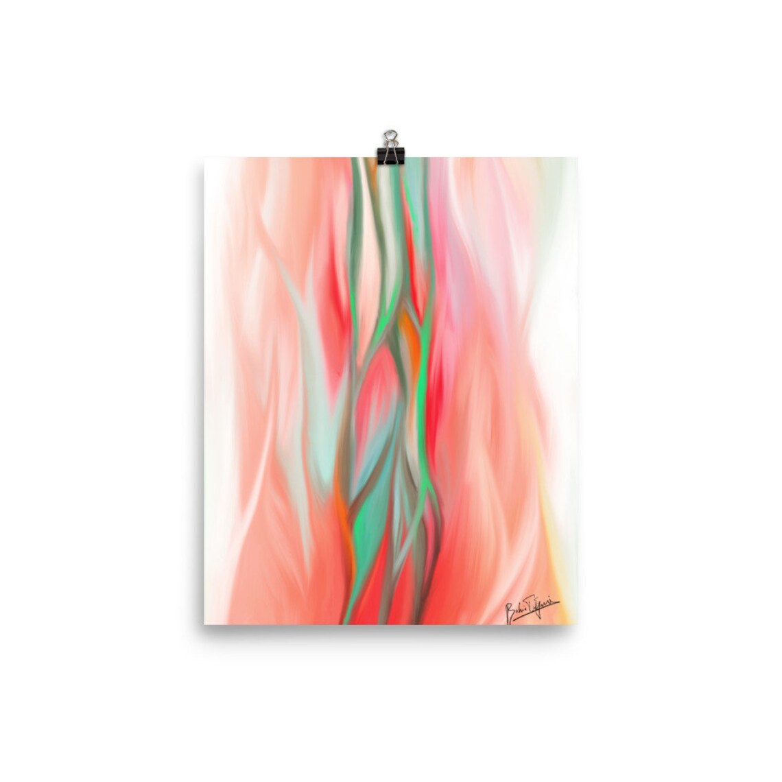 Abstract brachial plexus art print nerve anatomical art | Etsy