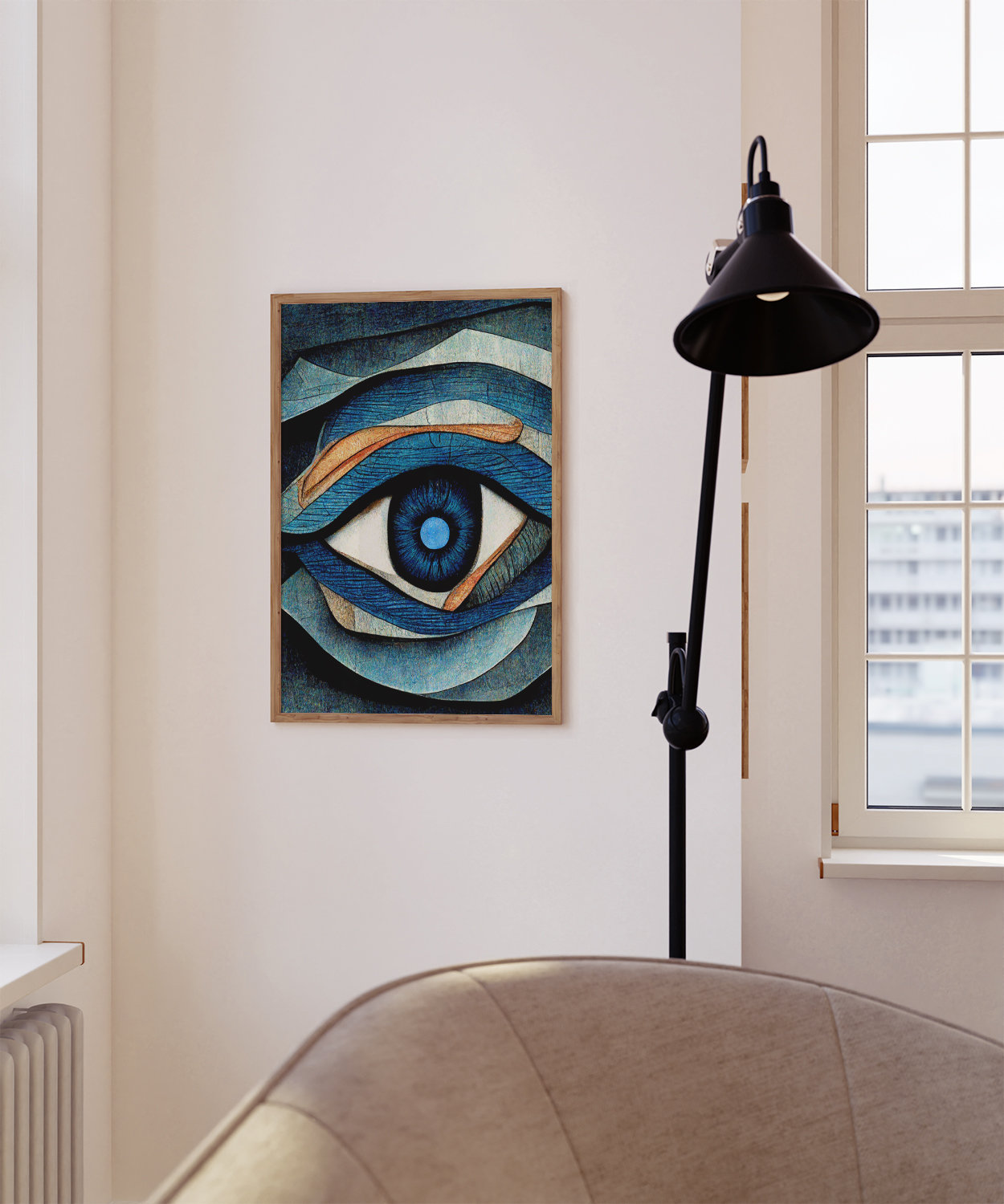 Iris Anatomy Picasso Art,eyeball Art,eye Surgery Art, Eye Doctor Gift ...