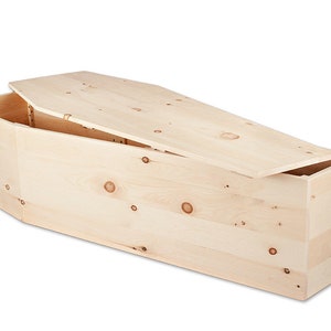 Coffin Kit, Toe Pincher, Plain Pine - Etsy