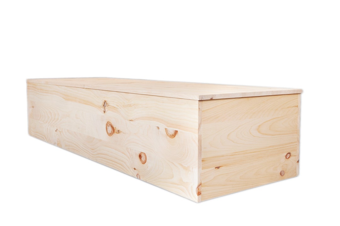 Casket Kit, Plain Pine Box (shipping Included*) - Etsy