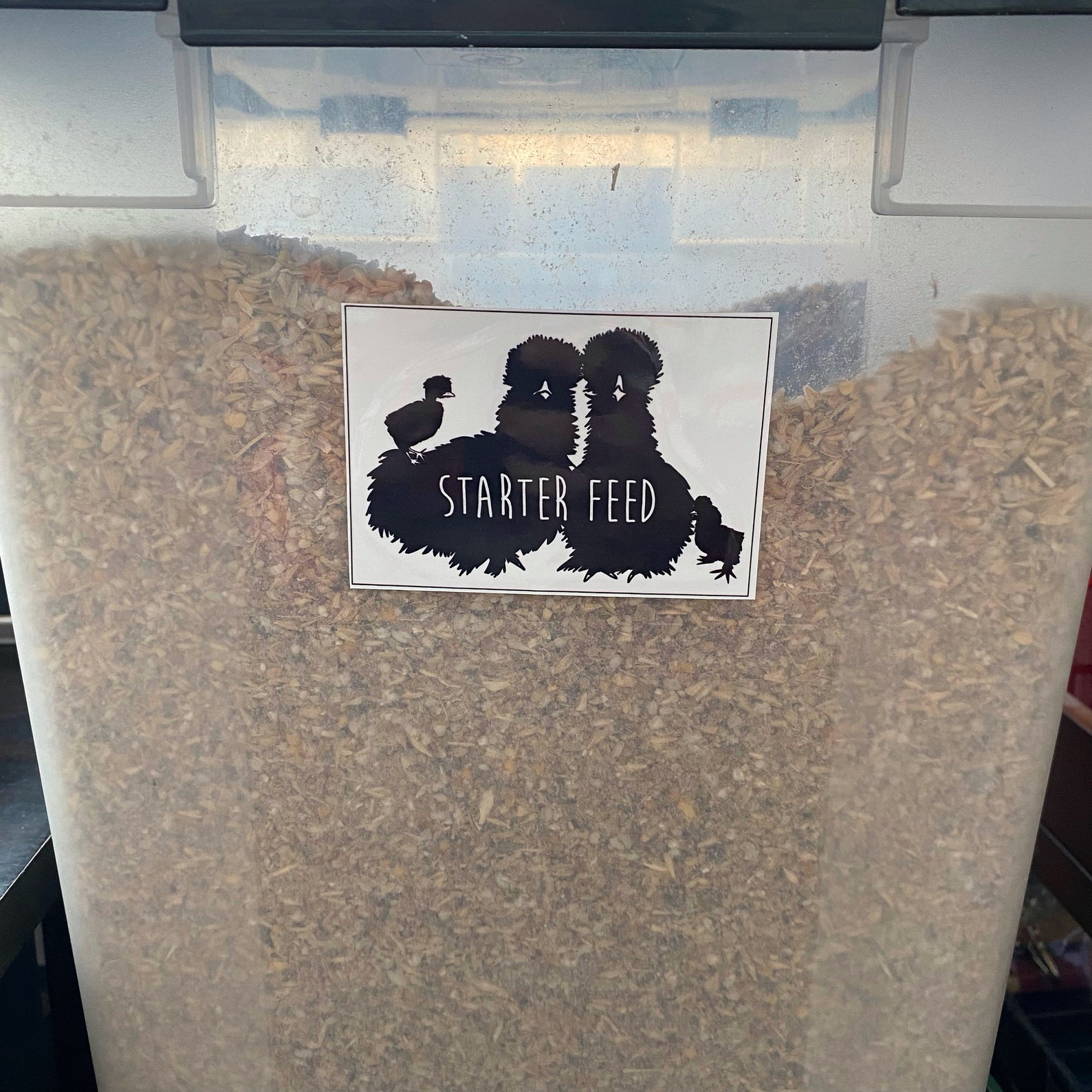 Chicken Feed Label Stickers (pack of 3) - Etsy