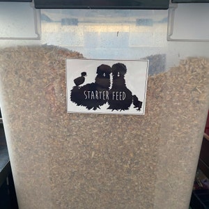 Chicken Feed Label Stickers (pack of 3) - Etsy