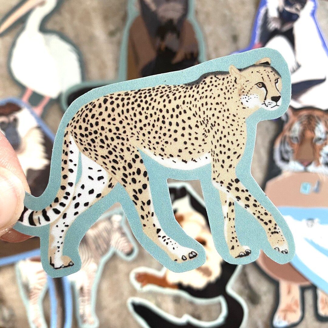 Custom Animal Waterproof Sticker - Etsy