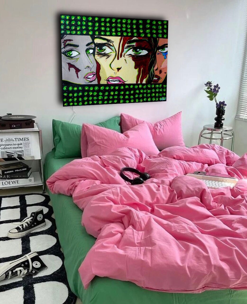 Psychedelic, Trippy, Comic Style, Pop Art - Etsy