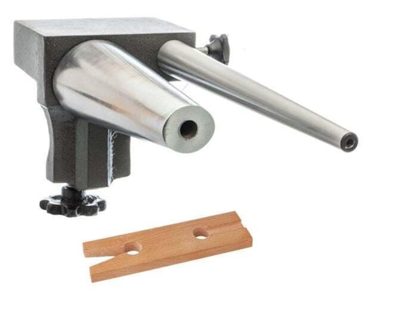Clamp-on Bench Anvil Set (wooden Pin/ring Mandrel/round Bracelet ...