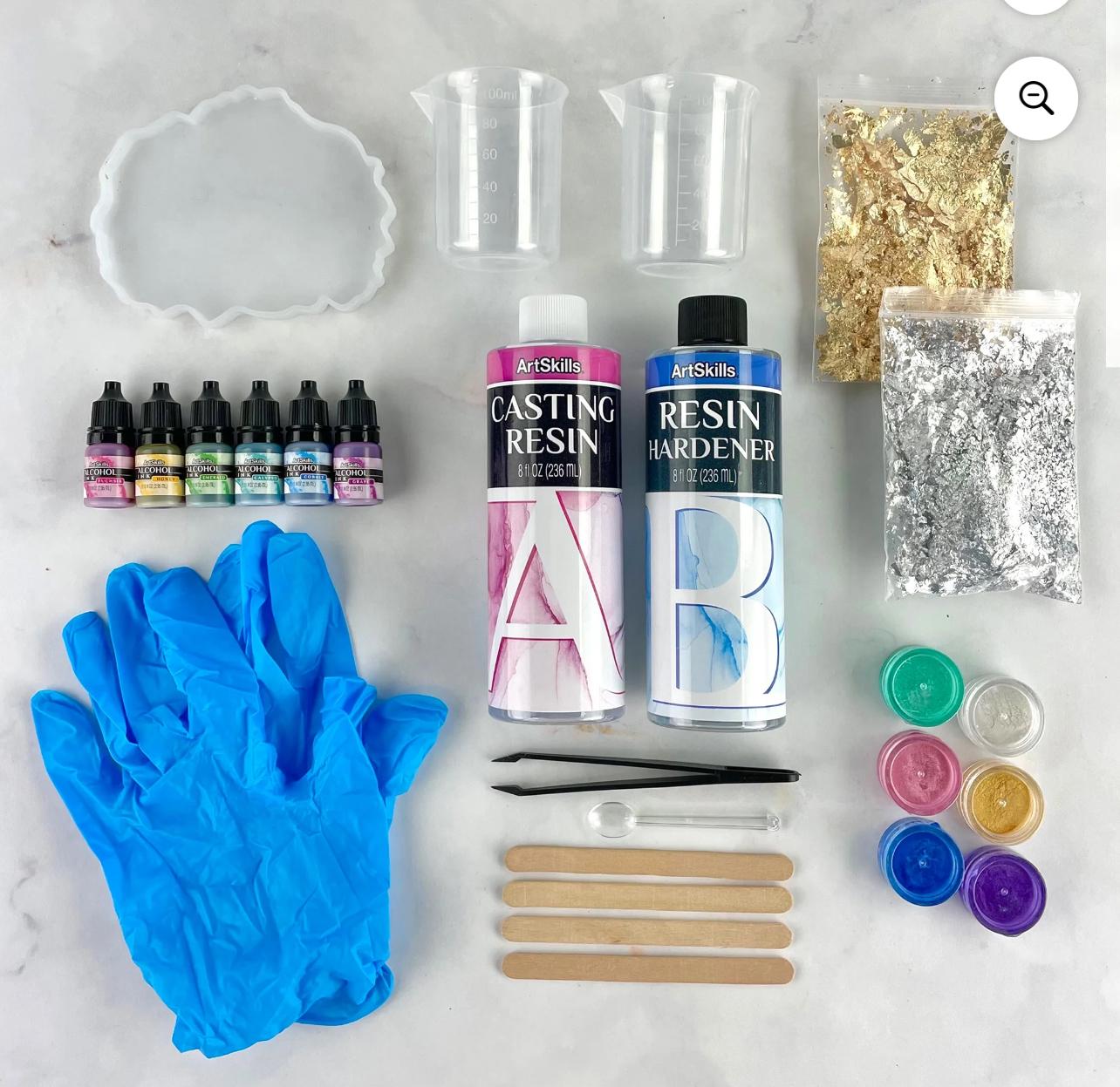 Artskills Diy Epoxy Resin Arts & Crafts Activity Kit, 27 Pieces - Etsy